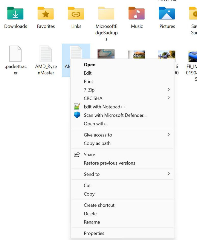 Modify Right Click Menu elements : r/Windows11