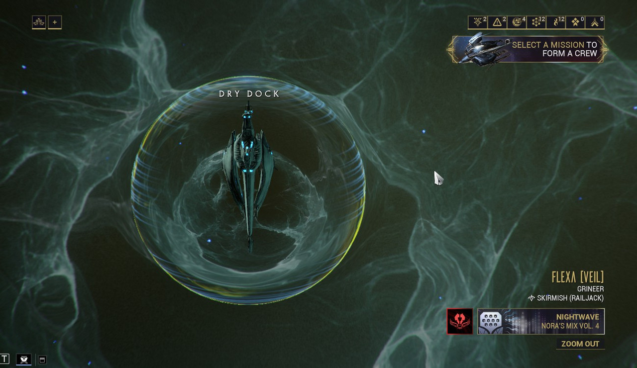 After completing railjack missions, cannot select Dry Dock on navigation - UI - Warframe Forums