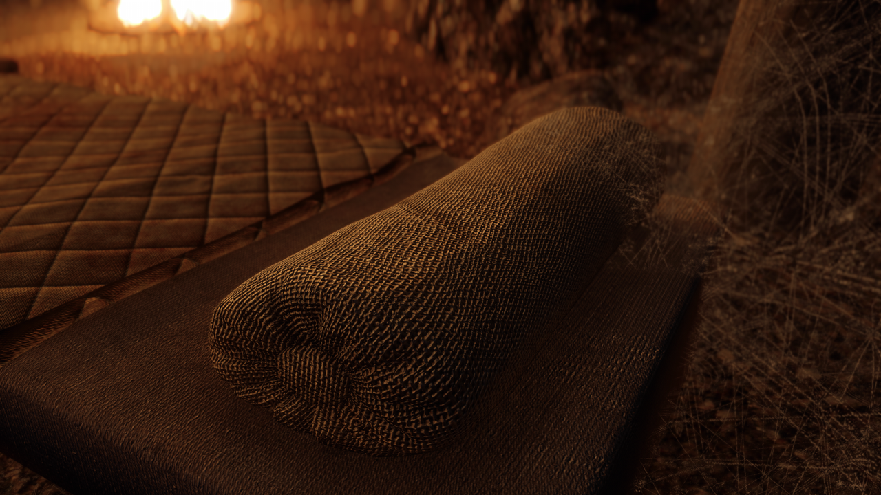 HFs - Bruma Bedroll - remodel at Skyrim Special Edition Nexus - Mods ...