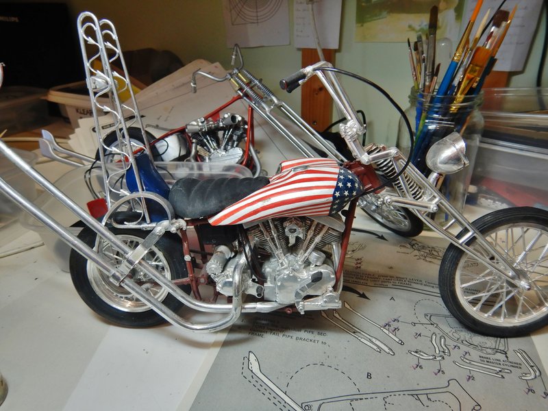 Revell 1/8th Harley Choppers rebuild/restorations - The Unofficial ...