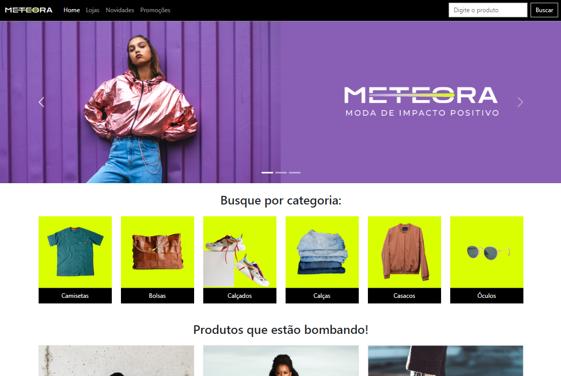 GitHub - ajuteixeira/meteora: Store page built with Bootstrap5