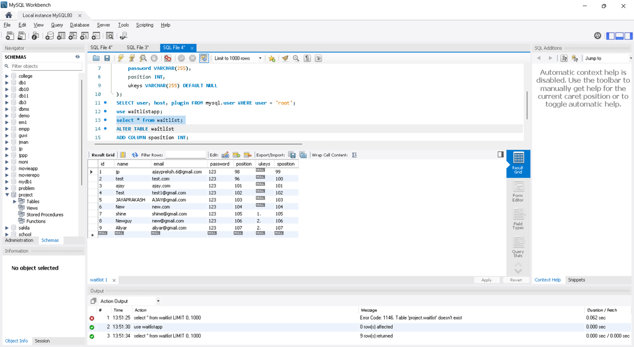 GitHub - JAYAPRAKASHMM/waitList
