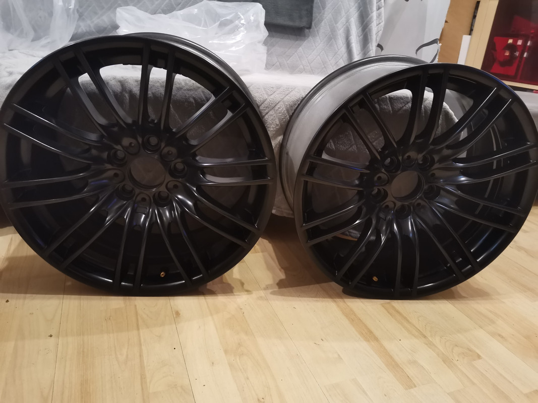 BMW 260M 18X8.5J ET29 X2 SATIN BLACK ALLOY WHEELS | The M3cutters