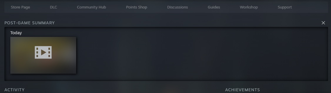 Post-Game Summary :: Steam Discussions