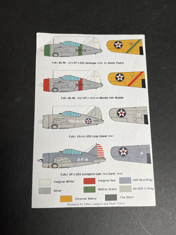 F2A Buffalo “USN Yellow WIng” - Ready for Inspection - Aircraft ...