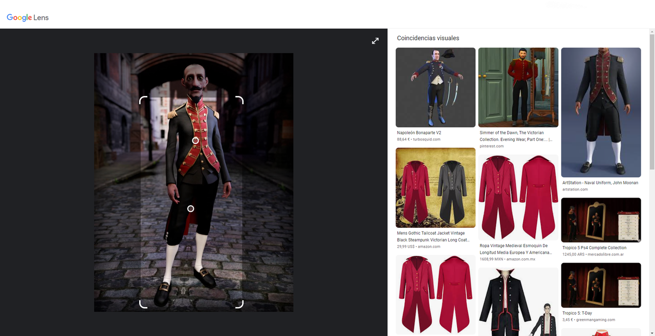 Google Lens: How To Find A Promo Outfit - Free Daz 3D Models