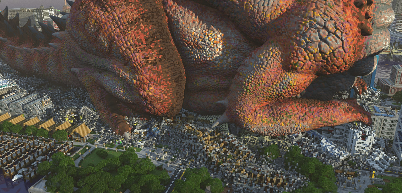 Large collection of my dragon builds renders [Vol. 1]