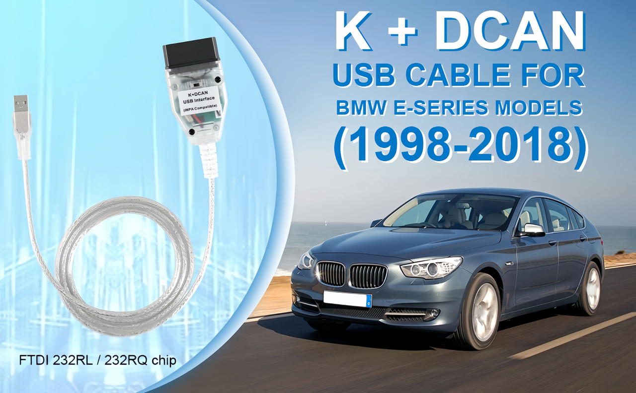 Interfata Diagnoza K-DCAN INPA Cu Switch, Pentru BMW, Mini, Software ...