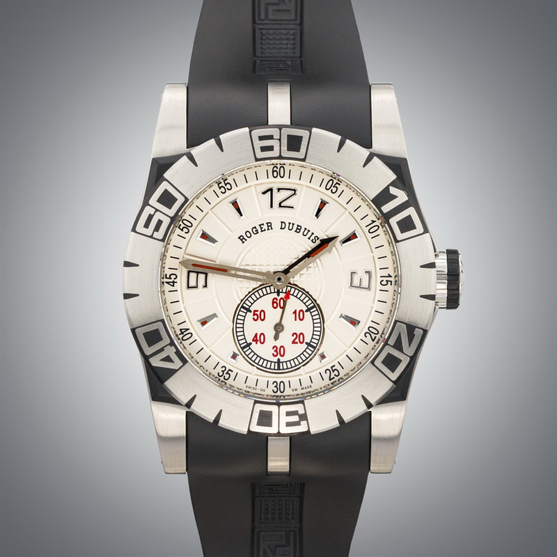 Roger Dubuis Easy Diver 46 ref SED46 14 91 00 03 A10 A Silver dial Limited edition 2 — Postimages