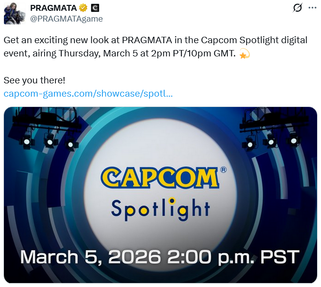 Capcom Spotlight Stream announced for March 5 @ 2PM PST/5PM EST (ft ...