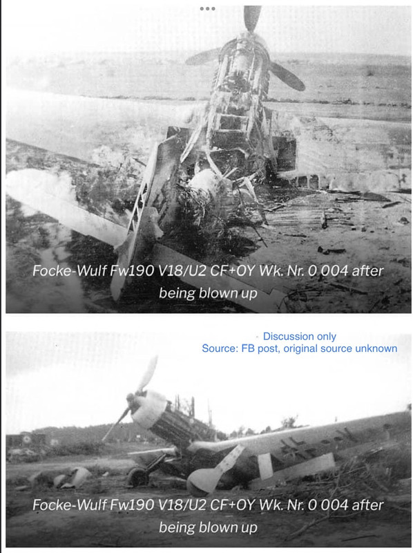 Fw190 DB603 prototypes with chin intake - Aircraft WWII - Britmodeller.com