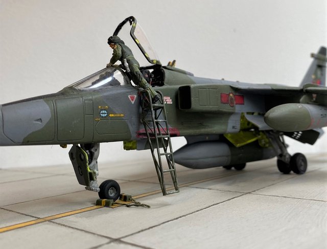 Airfix 1/48 Jaguar GR1 (Kit was GR3/ES) New to modelling, First Builds ...