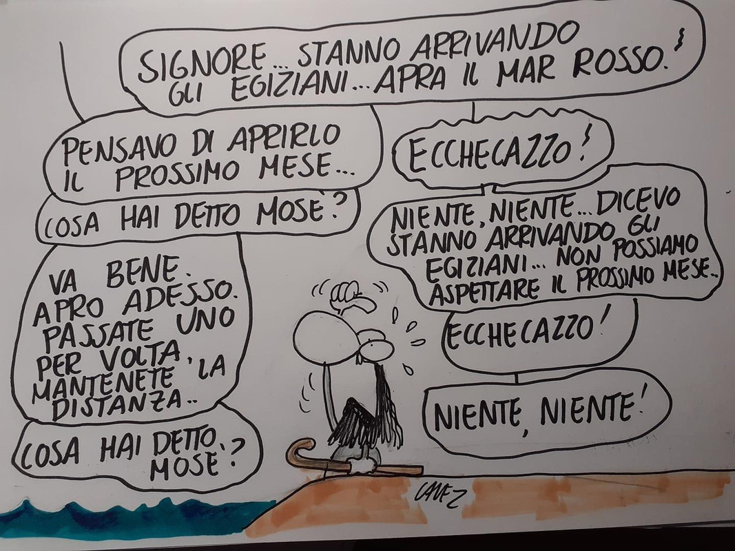 Cavezzali Mosè e il Mar Rosso 2 — Postimages