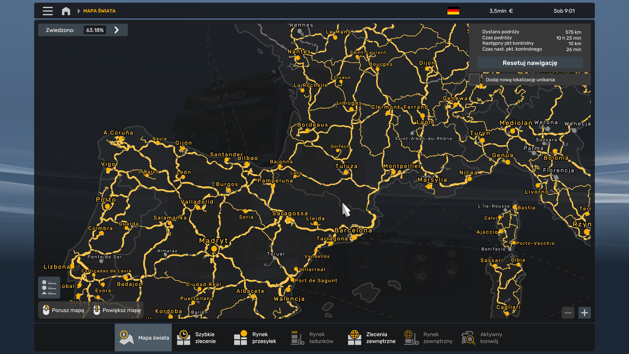 Grid of uncovered roads - SCS Software
