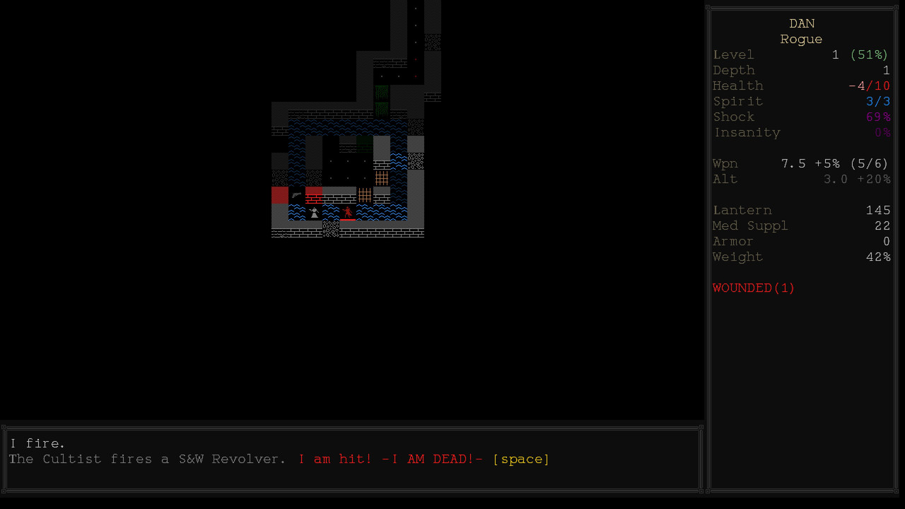 Infra Arcana - Lovecraftian Roguelike - RPGHQ