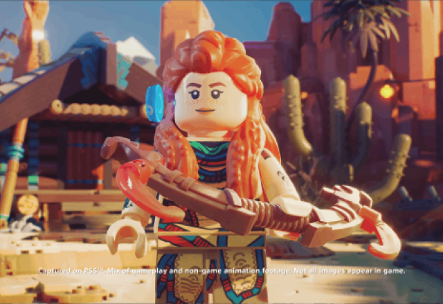 LEGO Aloy (Horizon Adevntures) Minecraft Skin
