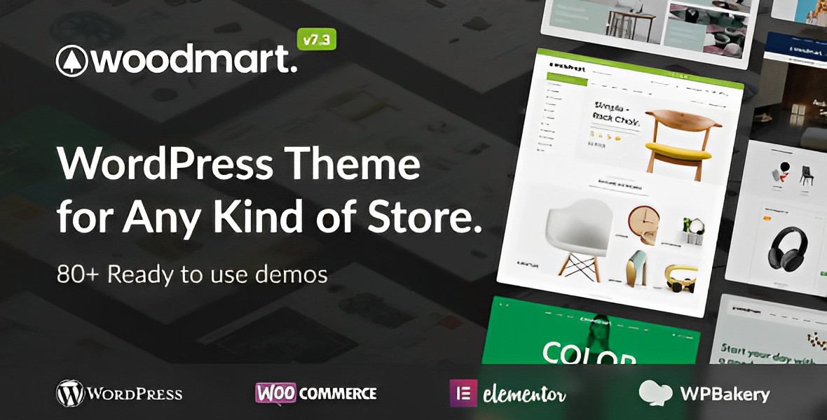 WoodMart - Responsive WooCommerce WordPress Theme – Bliter GPL