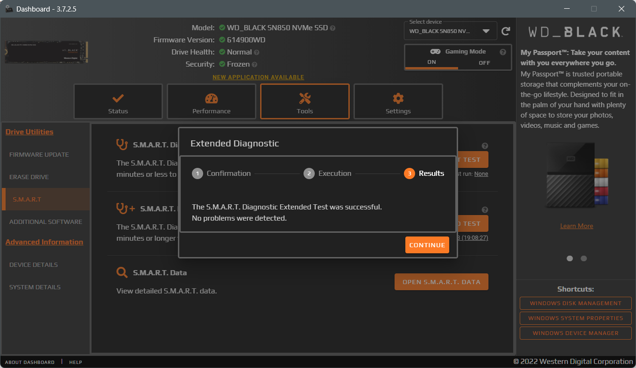 WD diagnostic — Postimages