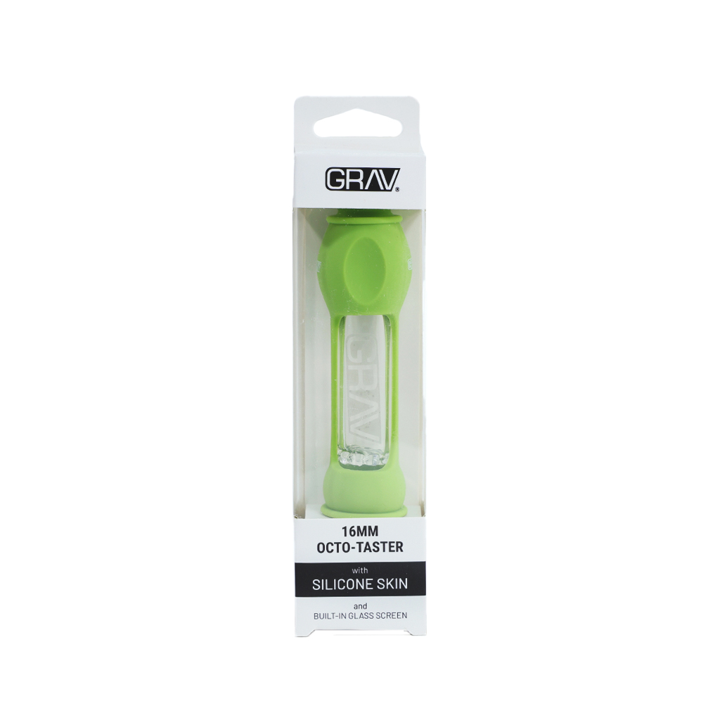 GRAVT31 16 MM GRAV OCTO TASTER WITH SILICONE SKIN ( AVOCADO GREEN ...