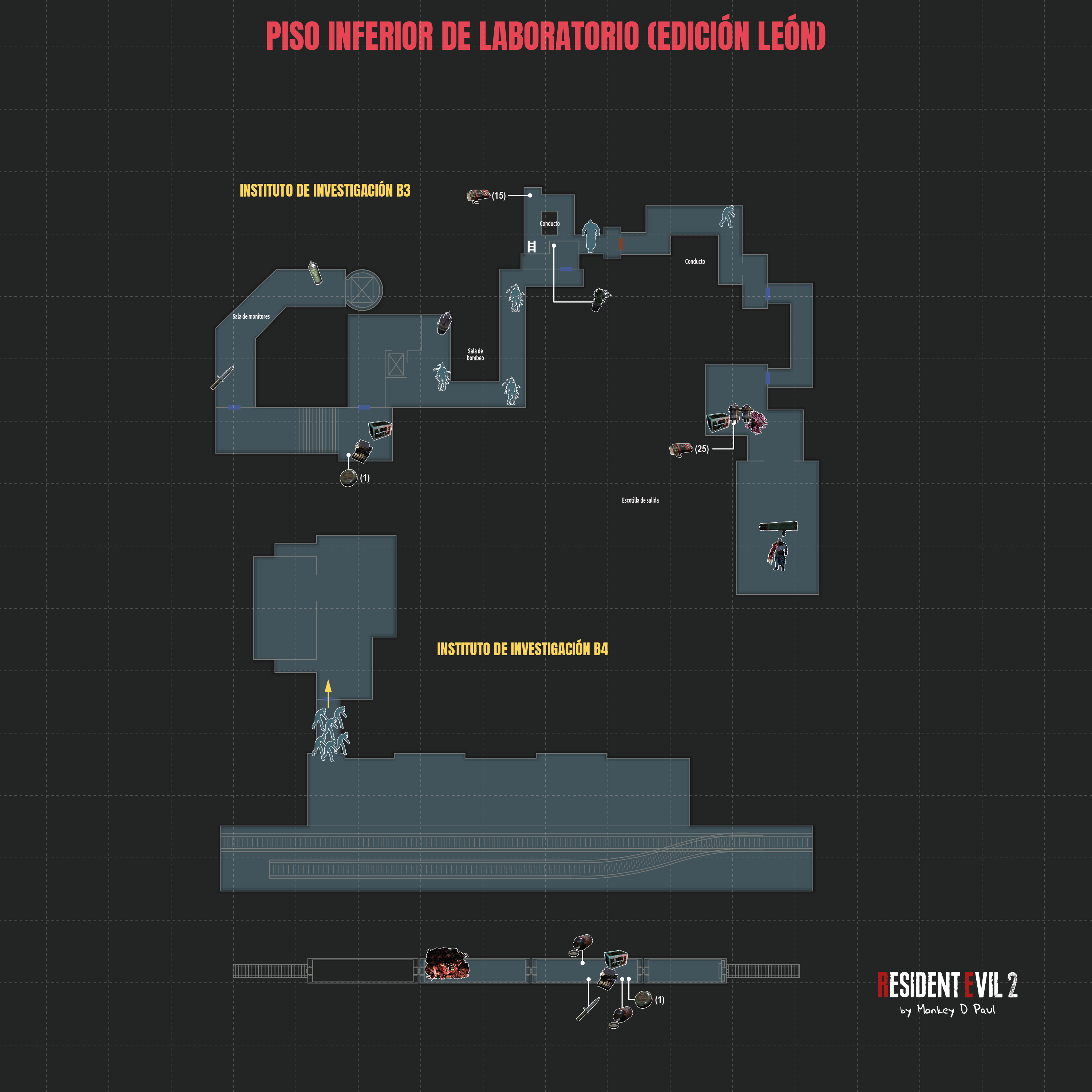 17 Piso Inferior de Laboratorio ( Edición León) Resident Evil 2 Remake — Postimages