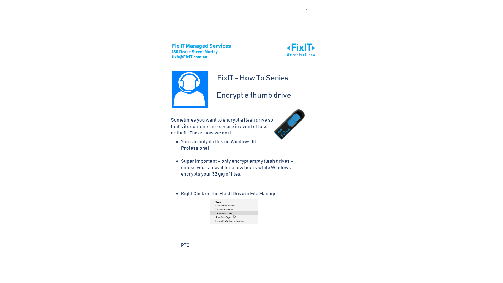 Fix IT How To Series — Postimages