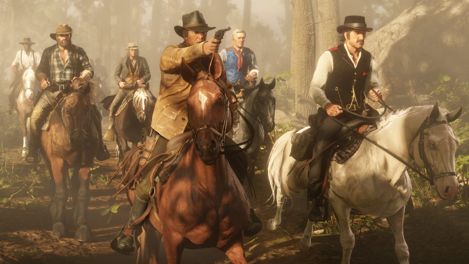 The Van Der Linde Gang Strikes Back In Brand New RED DEAD REDEMPTION 2 ...