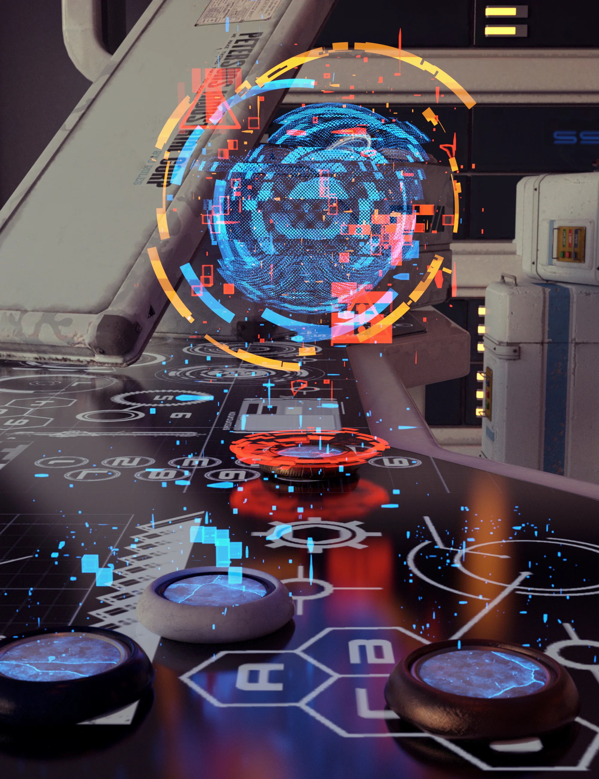 (FILLED 2023-04-28) Hologram Pack 03 - Free Daz 3D Models