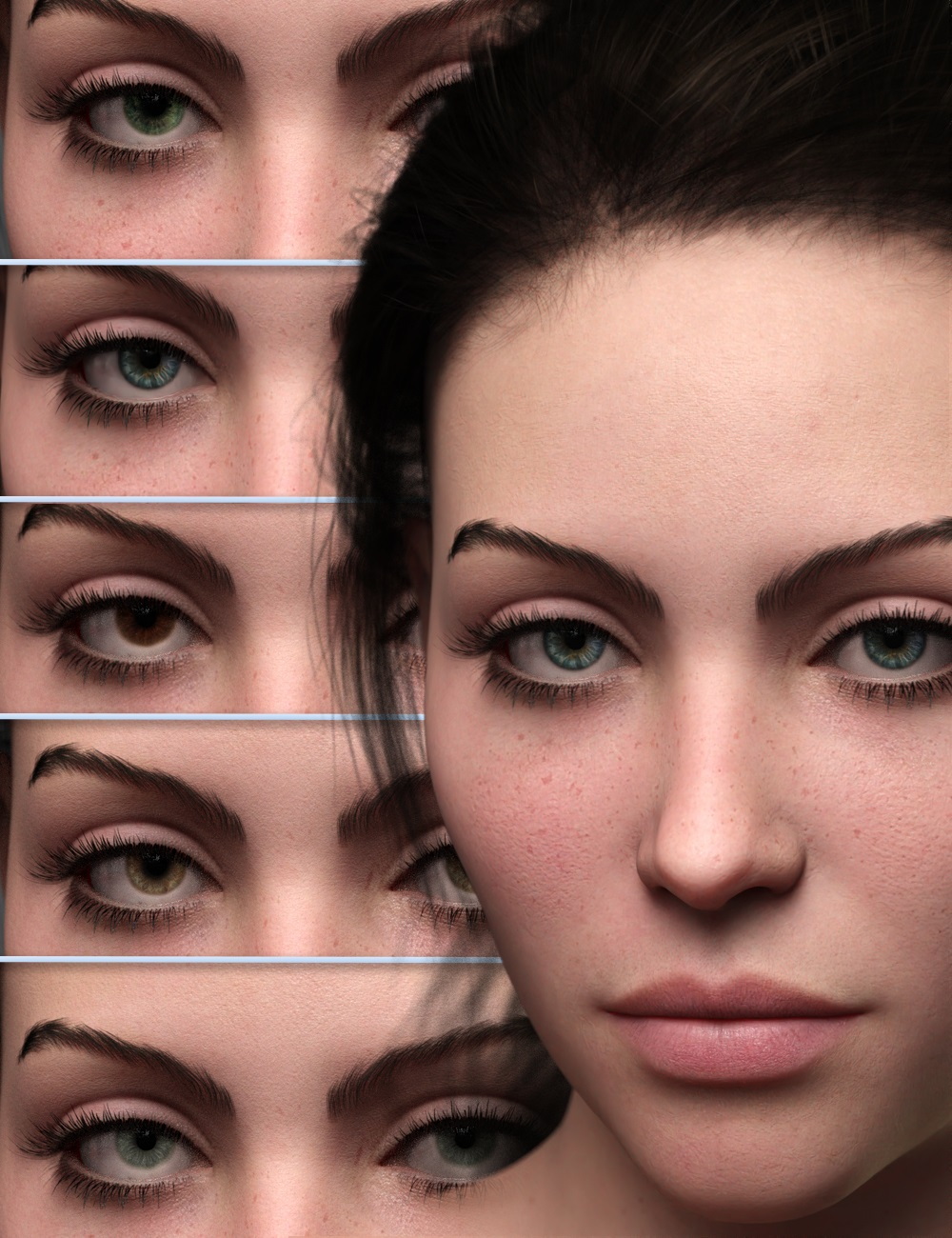 (FILLED) Twizted Eyes MR For Genesis 9 - Free Daz 3D Models
