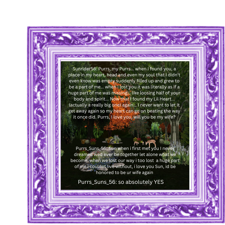 Ourr's and Suns pop the question — Postimages