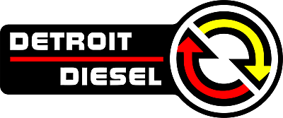 Retro Detroit Diesel Sticker — Postimages