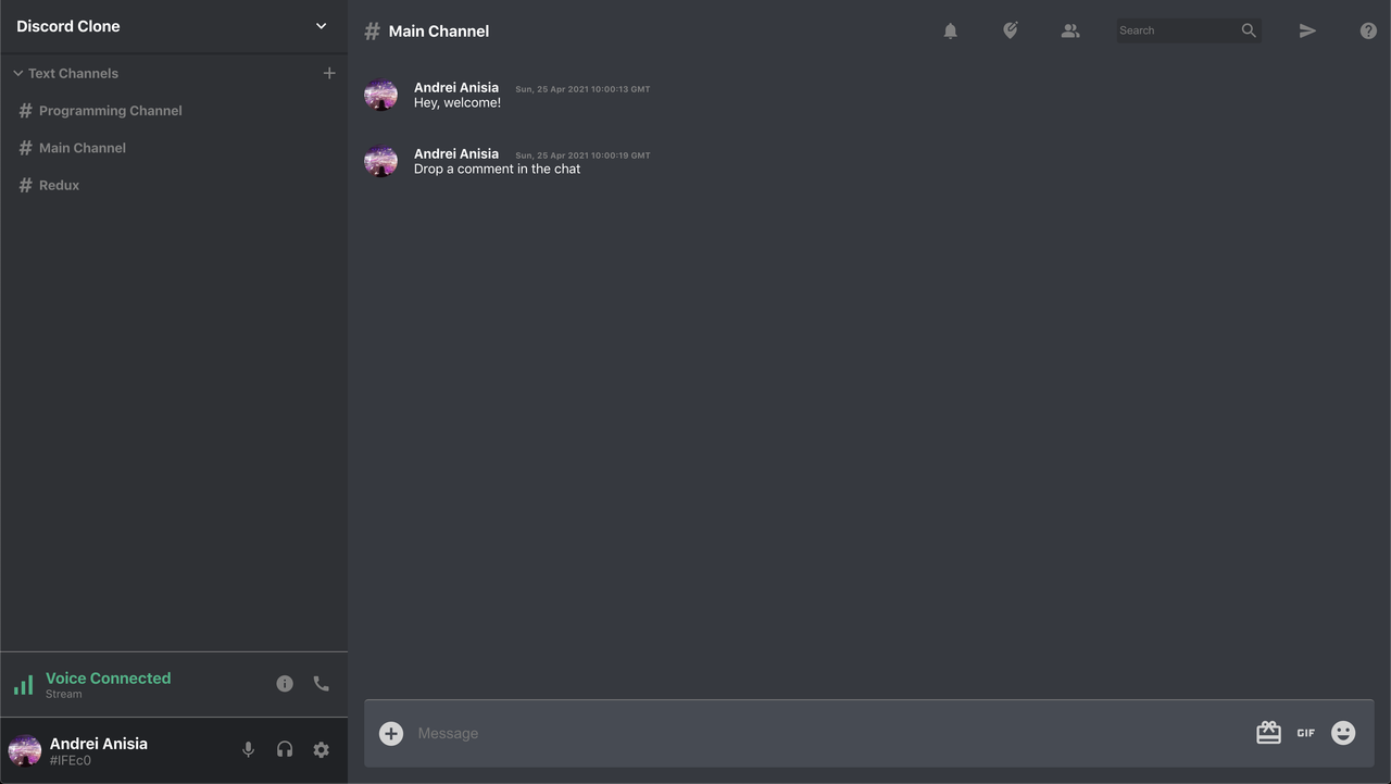 GitHub - AndreiAnisia/Discord: A Discord clone that uses Google ...