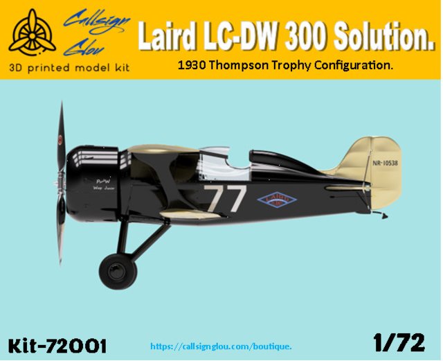 1/72, 1/48 & 1/32 - Laird LC-DW 300 Solution 3D printed kits by ...