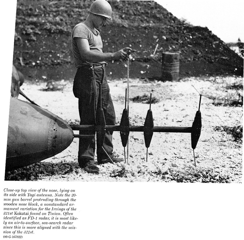 Nakajima J1N1-S Irving/ Gekko early Version with FD-1/ H6 Radar (Tamiya ...