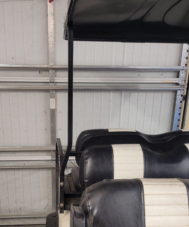 Ez Go TXT 2019 - Rear Roof Bar Width