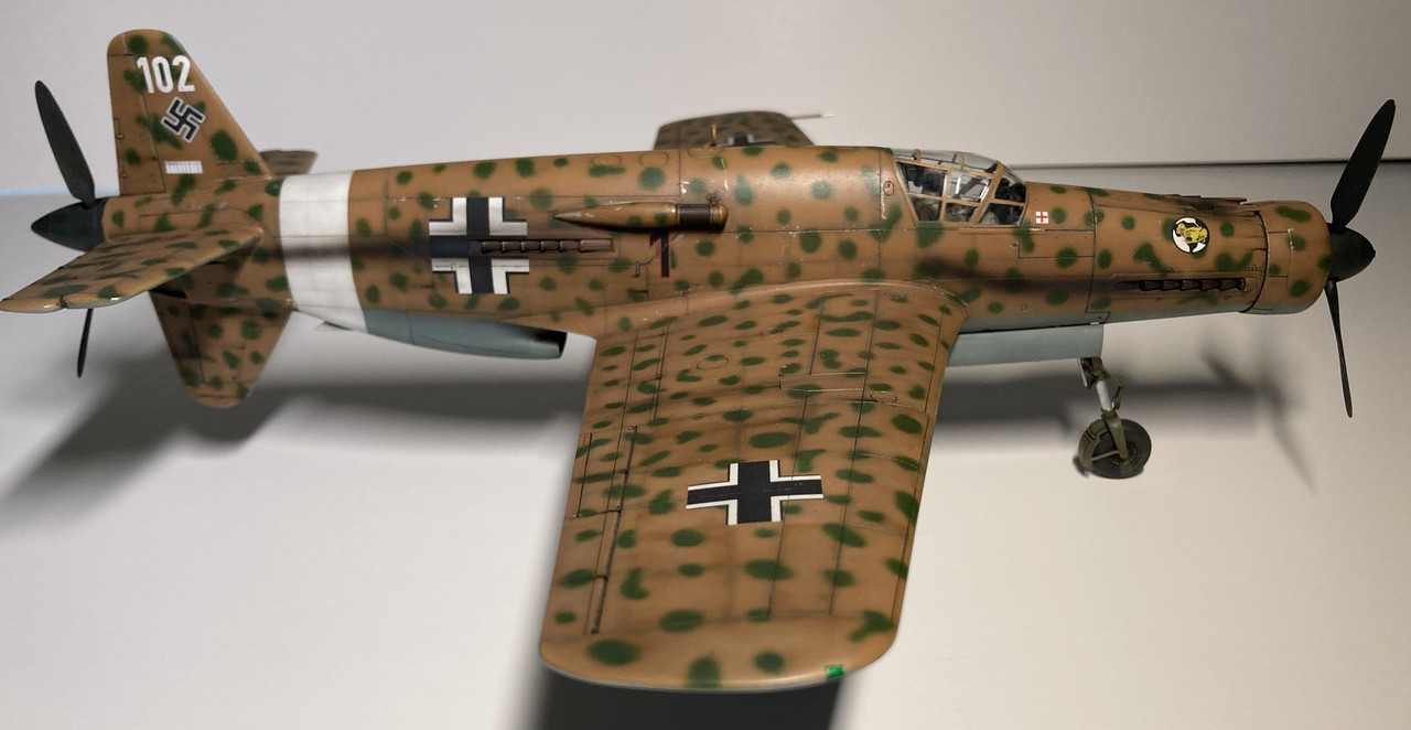 Tamiya's Do-335 in...North Africa? - Ready for Inspection - Aircraft ...