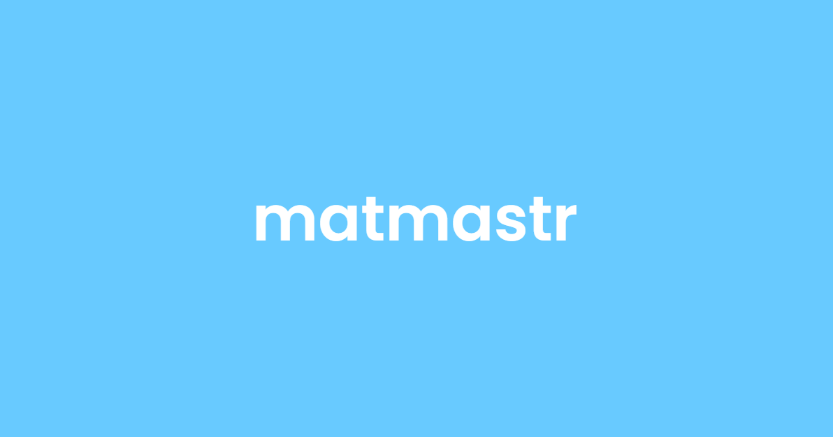 MatMastr