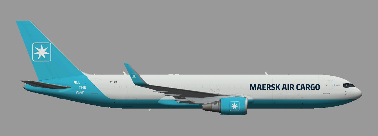 Boeing 767-300F Maersk Air Cargo OY-SYA – Azure AI