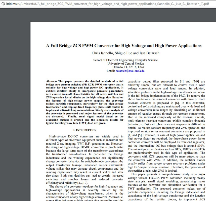 a full bridge ZCS — Postimages