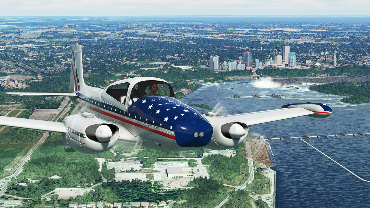 Niagara Falls - Quick overfly in Navion 480 - The AVSIM Screen Shots ...