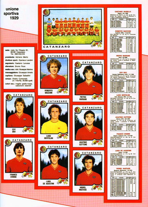 Calciatori 1982 1983 Panini 11 — Postimages