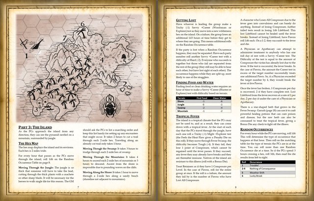 💡 I Made This! - Island of the Forgotten Tomb: Revised, Expanded, Hex ...