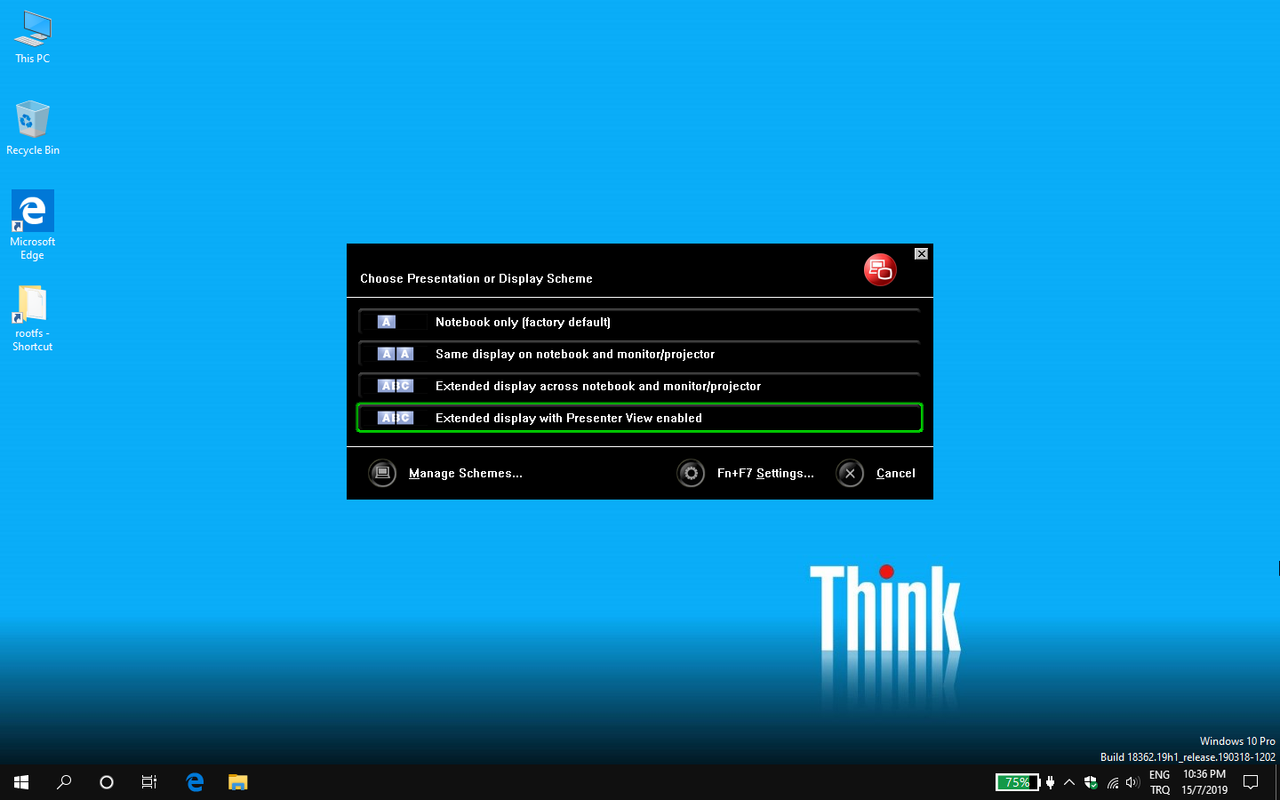 Installed ThinkVantage Productivity Center to activate blue ...