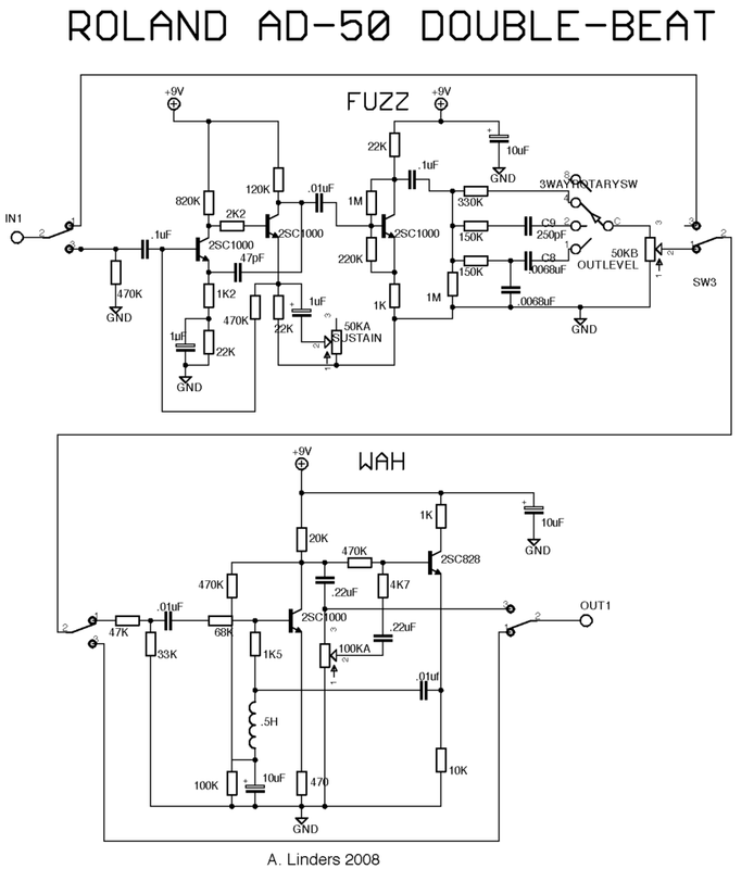 Roland AD 50 Schematic — Postimages