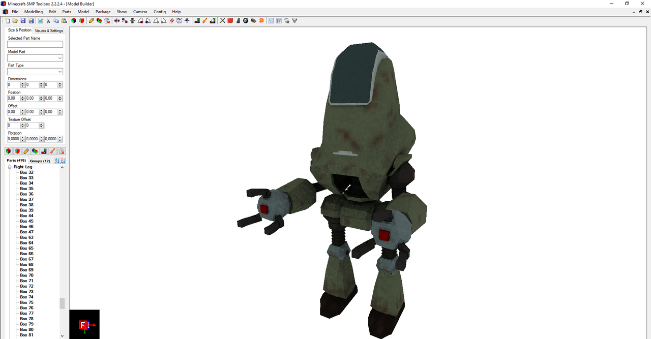 MINECRAFT: FALLOUT MODELLING