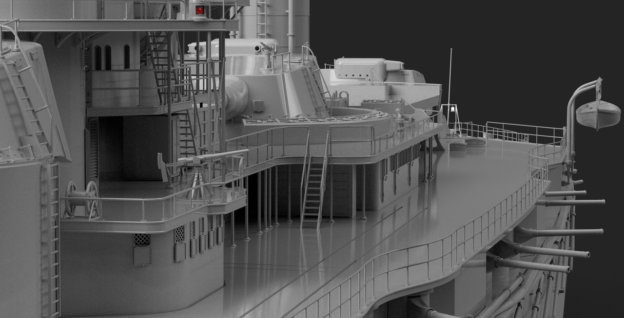 Cuirassé Bretagne - 1916 [impression 3D 1/200°] de Iceman29 - Page 15