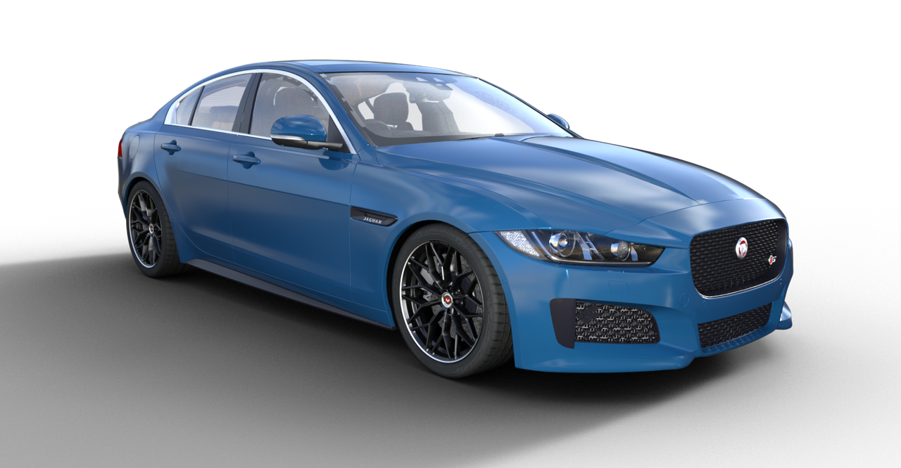Jaguar XE For Daz 3D 2025 - Free Daz 3D Models