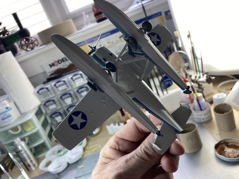 Kitbash! Academy F4F Wildcat ~ Amodel F4F-3S Wildcatfish. 1/72. - Ready ...