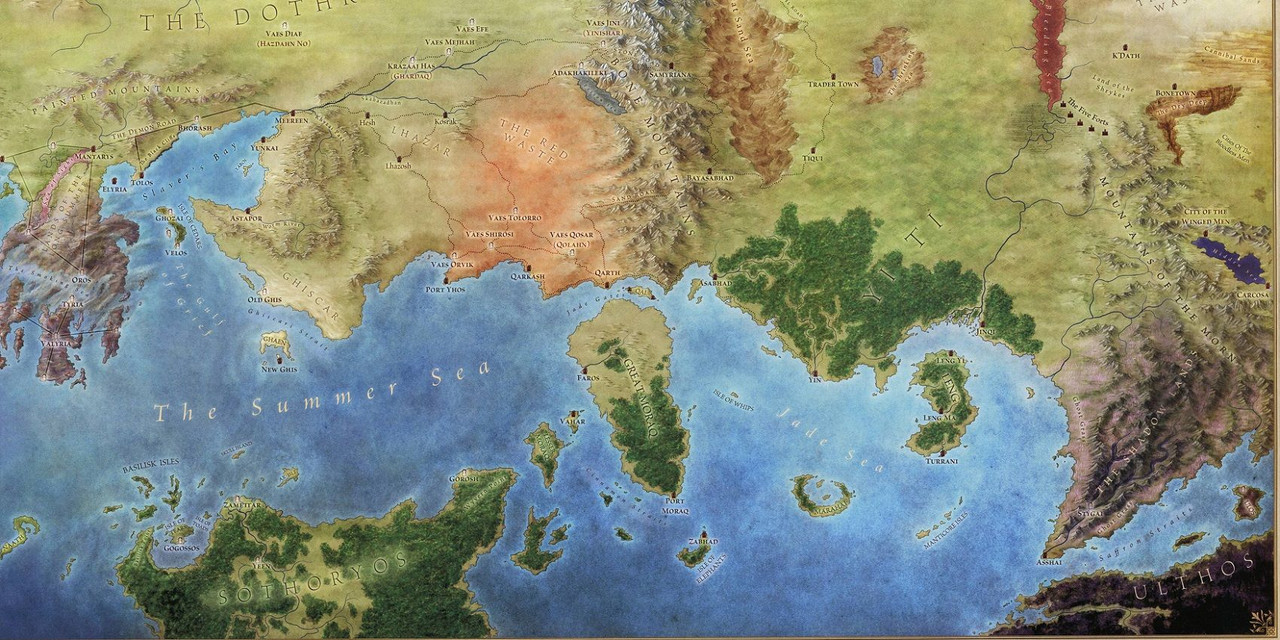 [Spoilers Extended] Maps of The Lands of Planetos : asoiaf