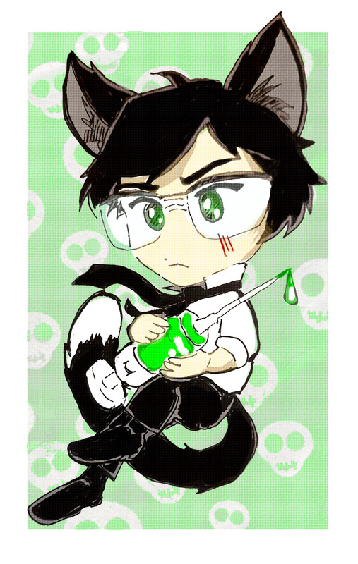 [Art] И он тоже котик! - Archie_Wynne, fandom All Lovecraft 2025 (All ...