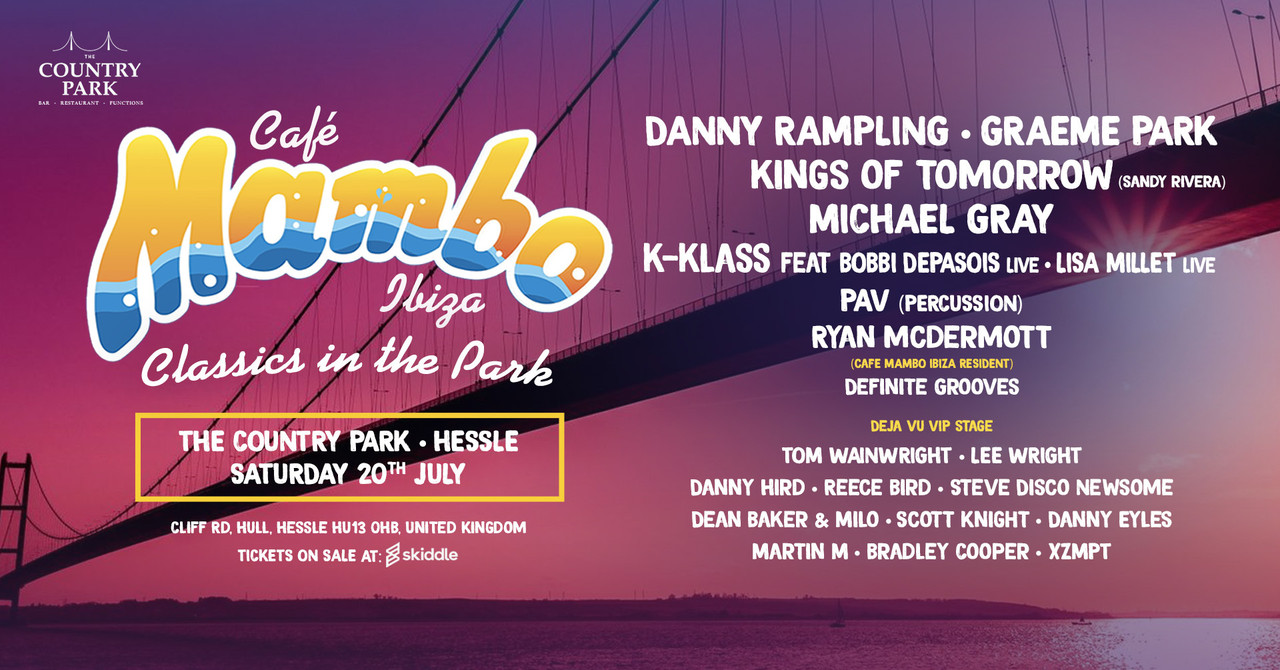 Cafe Mambo unveils lineup for classics in the park | Skiddle